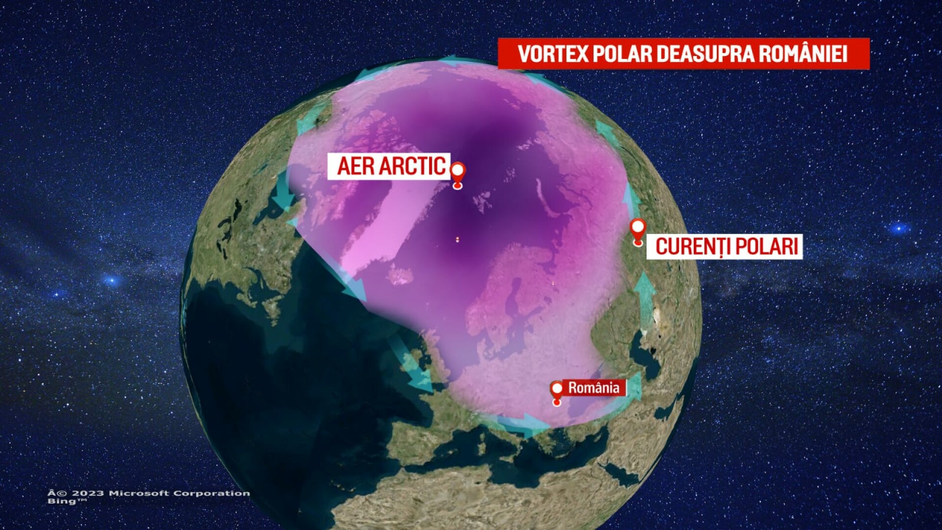 Vortexul polar. Ce este și cum se manifestă fenomenul așteptat în ...