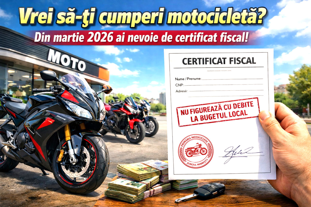 Vrei să-ți cumperi motocicletă? Din martie 2026 ai nevoie de certificat ...
